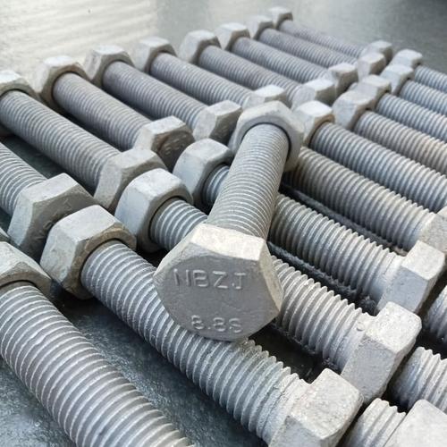 Jual Baut Mur Baja 8.8 Hotdip Galvanis m16x80 / m16 x 80 / HDG m16 x ...