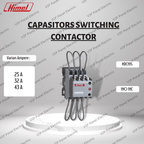 Jual Kontaktor Kapasitor Himel HDC19s (25A, 32A, 43A) Contactor Capasitor - Jakarta Pusat - VIP ...