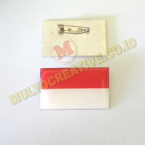 Jual Pin Bendera Merah Putih - Lencana Bendera Indonesia Lebar 3cm ...