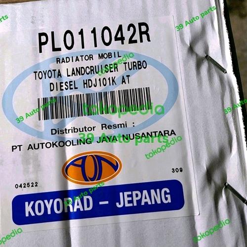 Jual Radiator Toyota Land Cruiser Diesel VX100 HDj101 16400-66121 ...