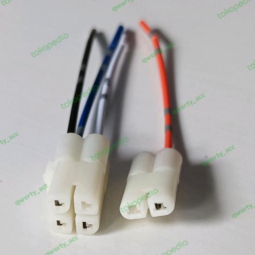 Jual 1 Set Socket Female CDI New Shogun Kebo 110 125 + Kabel Bintik - ∅ ...