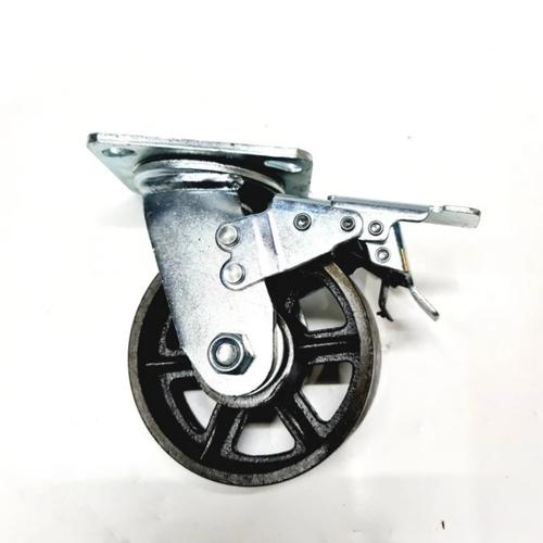 Jual Roda Besi 5 inch Heavy Duty Putar+Rem - Jakarta Barat - Jaya Abadi ...