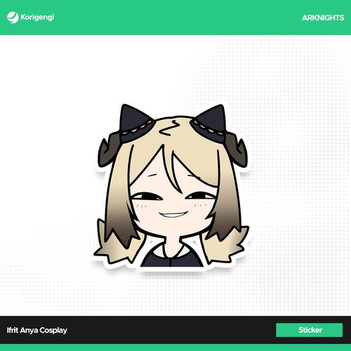 Jual Ifrit Forger - Sticker Arknights - Kota Semarang - Korigengi ...