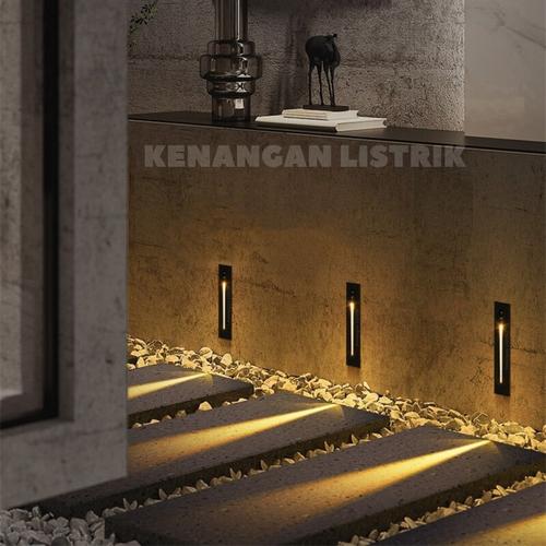 Jual Lampu dinding tangga tanam led 3w cree design sorot waterproof ...