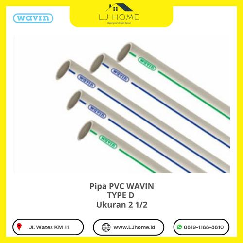 Jual Pipa PVC Wavin Type D - Ukuran 2 1/2 - Kab. Bantul - Toko Besi ...