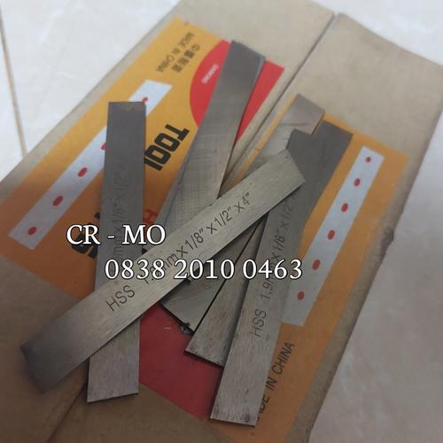 Jual Pahat Bubut Hss Flat 1/8 x 1/2 x 4 Model Tirus 3 Mm x 12 Mm x 100 ...