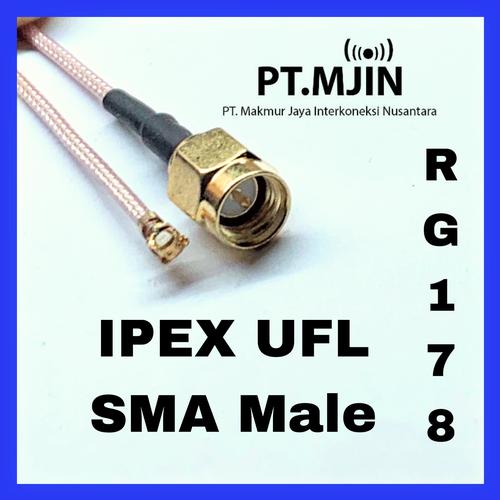 Jual Kabel Pigtail IPEX UFL Rg178 ke SMA male Panjang 20Cm - Jakarta ...