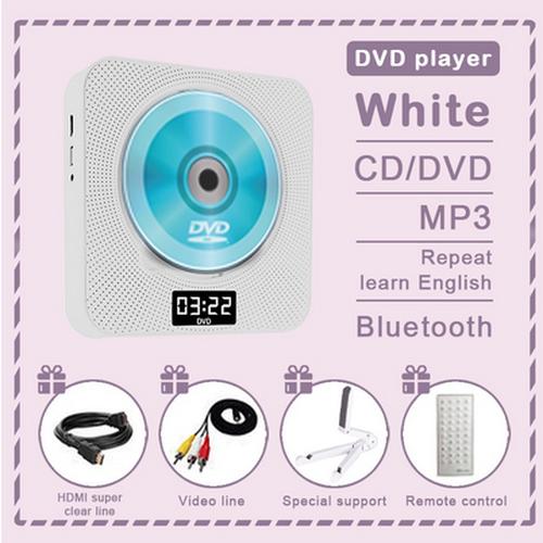 Jual A.S Portable CD DVD Player Wall Mountable Bluetooth DVD Player ...