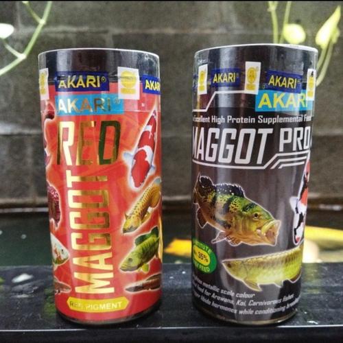 Jual AKARI MAGGOT PRO 40GR DAN AKARI RED MAGGOT PAKAN IKAN BERNUTRISI ...