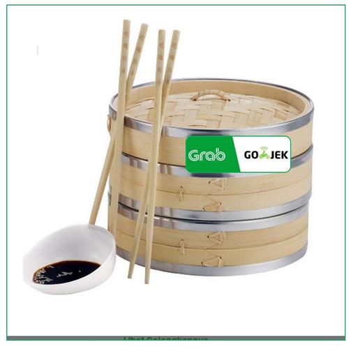 Jual Steamer dim Sum Bambu Diameter 25cm - Jakarta Barat - SureSun ...