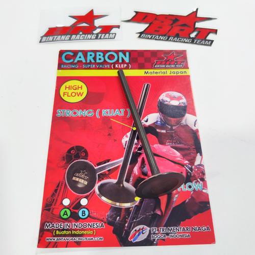 Jual VALVE PAYUNG KLEP BRT CARBON AB BATANG 4,5 4.5 5mm 5 mm - Kab. Bogor - DSBRT | Tokopedia