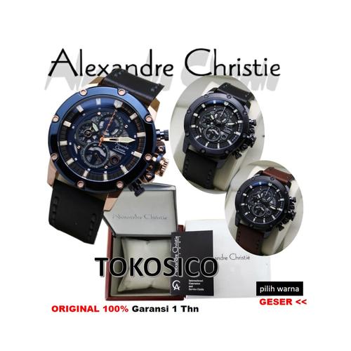 Jual JAM ALEXANDER CHRISTIE PRIA ORIGINAL 100% AC 6564 ALEXANDRE CRISTY ...