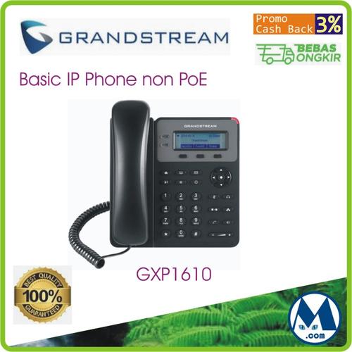 Jual Grandstream GXP1610 Basic IP Phone - Jakarta Pusat - MSI Komputer ... Jual Grandstream GXP1610 Basic IP Phone - Jakarta Pusat - MSI Komputer ...