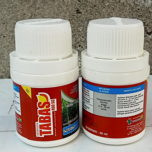 Jual herbisida tabas 400 sc 50ml Obat Rumput Tanaman Padi sawah - Kab ...