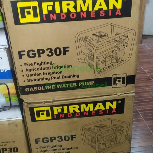 Jual Mesin Pompa Air Irigasi FIRMAN FGP30F gasoline water pump 3 Inch ...