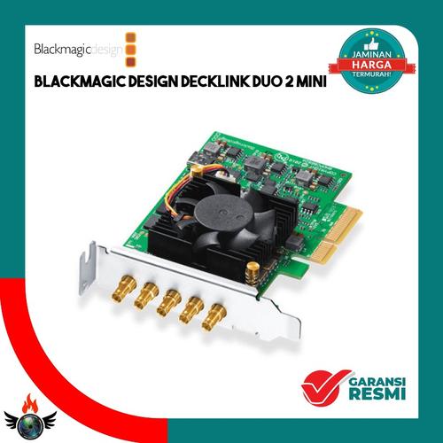 Jual Blackmagic Design DeckLink Duo 2 Mini Capture and Playback Card ...