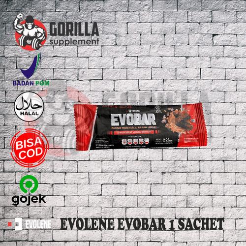 Jual EVOLENE EVOBAR Evo Bar 1 Sachet Snack cemilan Diet Sehat - Kota ...
