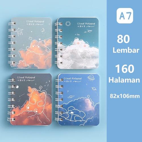 Jual Mini Notebook A7 Super Cute Multifungsi Buku Catatan LUCU DAN IMUT ...