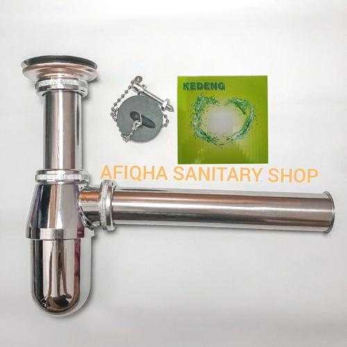 Jual SIFON BOTOL WASHTAFEL STENLIS MURAH/SIFON BAK CUCI TANGAN - SIFON ...