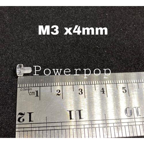 Jual Mur baut akrilic m3 acrylic bening transparant / Mur Baut m3 Promo ...