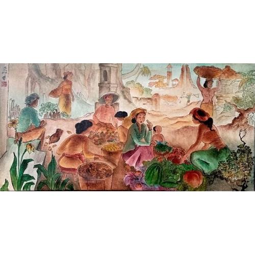 Jual Lukisan lee man fong 125x60cm - Jakarta Selatan - Khans gallery ...