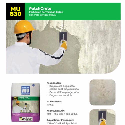 Jual Mortar Utama 830 Kemasan 40 KG - Kota Palembang - TB BELLA JAYA ...
