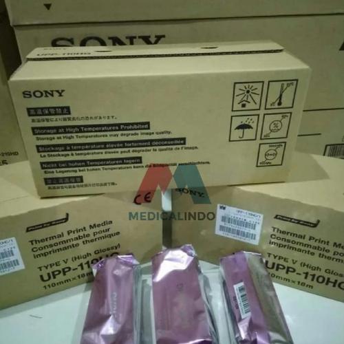 Jual Kertas Printer Sony Paper Thermal 110Hg USG UPP 110 HG High Glossy ...