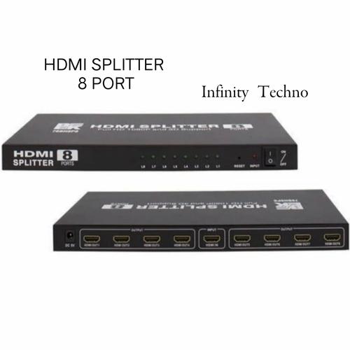 Jual Hdmi Spiliter 8 Port Full HD 1080p Gaintech - Jakarta Pusat ...