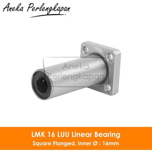 Jual LMK16LUU / LMK 16 LUU Linear Motion Square Flange Bearing - Kota ...