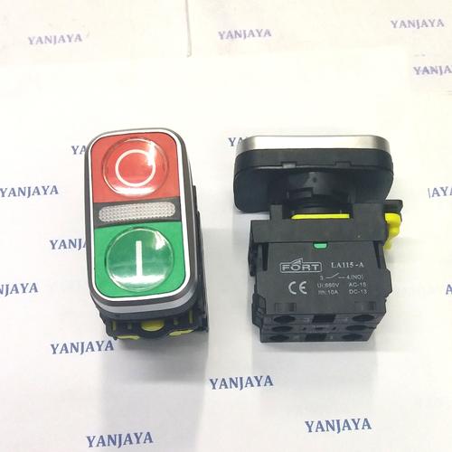 Jual double push button 22mm with led 220v - Jakarta Pusat - yanjaya ...