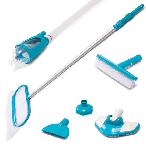 Jual intex 28003 pembersih kolam renang deluxe maintanance kit lengkap ...