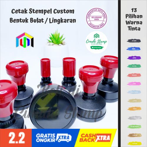 Jual STEMPEL FLASH OTOMATIS BULAT - Kab. Bandung Barat ...
