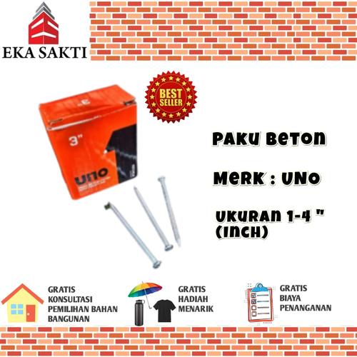Jual Paku Beton Uno Paku Tembok Uno 4 Kota Balikpapan Toko Bangunan Eka Sakti Balikpapan