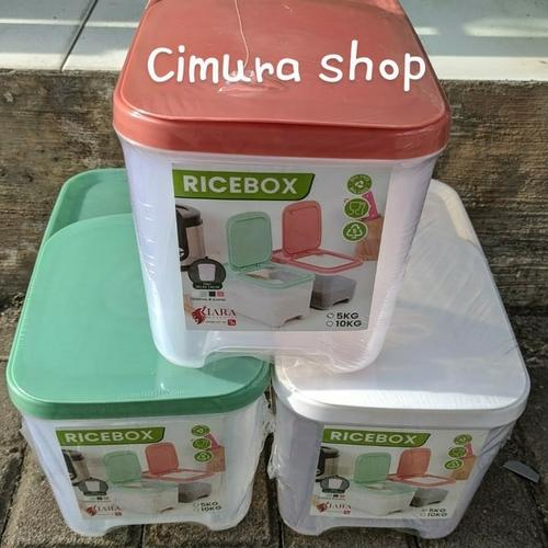 Jual Rice box/rice box citra /tempat beras/wadah beras/kotak beras ...