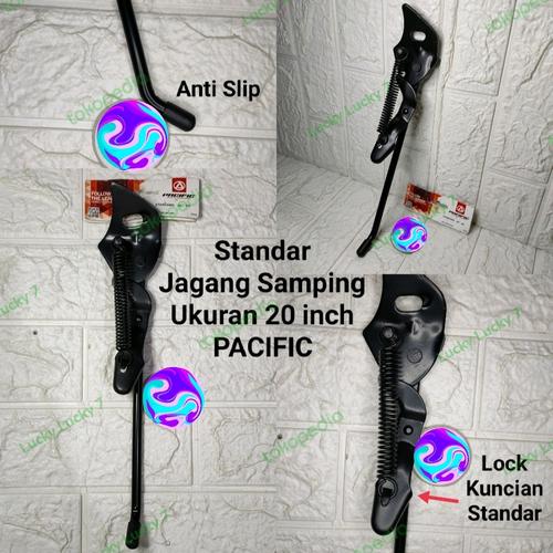 Jual Standar Samping Sepeda ukuran 20 standar Sepeda Minion Seli BMX ...