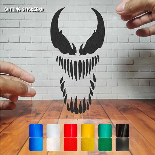 Jual Cutting Stiker Venom Variasi Motor Mobil Sticker Timbul Keren ...