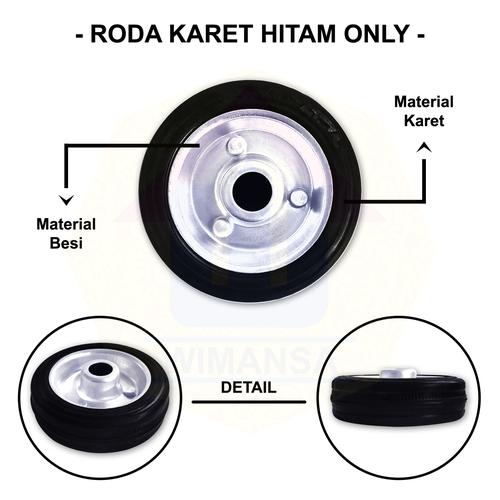 Jual RODA KARET HITAM ONLY 3 INCH - RODA TROLI - Kota Surabaya - WMS ...