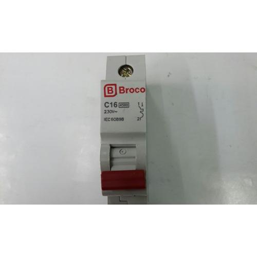 Jual MCB 1 phase 16 Ampere BROCO ORIGINAL SNI - Jakarta Pusat - central ...