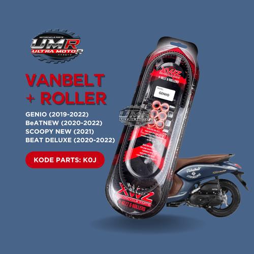Promo VANBELT VBELT FANBELT GENIO BEAT NEW BEAT DELUXE SCOOPY 2021 XWZ ...