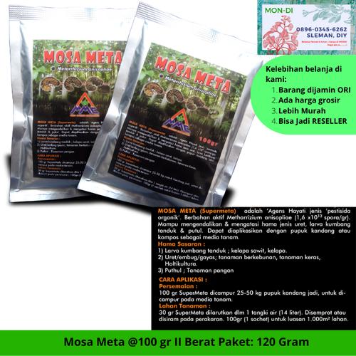 Jual Mosa Meta Obat Organik Uret Ulat Sawit Tebu Hama Pemakan Akar ...