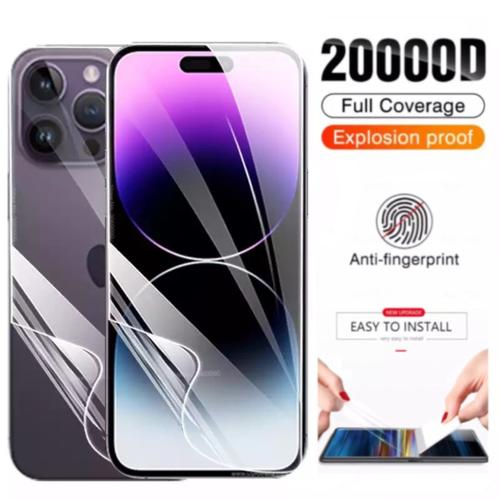 Jual IPHONE 14 /PRO /PLUS /MAX HYDROGEL MATTE CLEAR FRONT+BACK SCREEN ...
