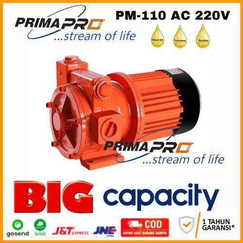 Jual pompa solar ac 220 volt 110 liter per menit merk PrimaPro PM-110 ...