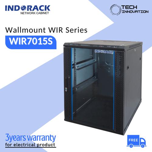 Jual INDORACK Wallmount Rack 15U Depth 700mm Rak Server Modem Wifi ...