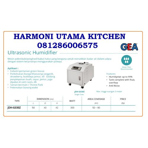 Jual GEA ULTRASONIC HUMIDIFIER TIPE JDH-G030Z/ MESIN PELEMBAB PENGABUT ...