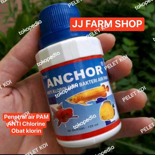 Jual anti chlorine penetral air PAM new anchor 250ml obat klorin ...