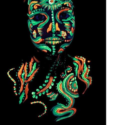 Jual Glow In The Dark Uv Body Paint | Xneon Body Paint | Uv Glow Body ...