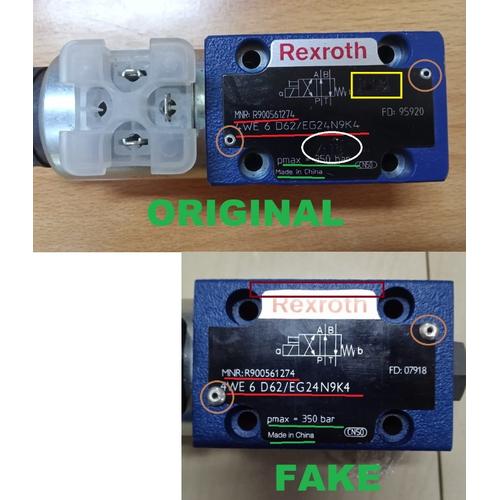 Jual 4WE 6 D62/EG24N9K4 SOLENOID VALVE REXROTH R900561274 4WE6D62/EG24N9K4 - Jakarta Barat ...