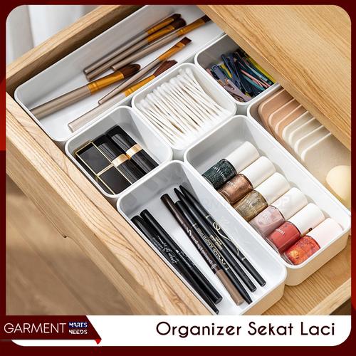 Promo Sekat Laci 8in1 Kotak Tempat Penyimpanan Makeup Bolpen Storage ...