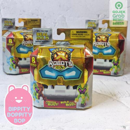 Jual Treasure X Robots Gold Mini Robot by Moose Toys - Kota Tangerang ...
