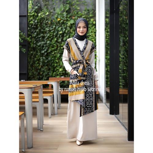 Jual AQILA DRESS SERIES - Dark Maroon, JUMBO - Kab. Jepara - Sabrina ...